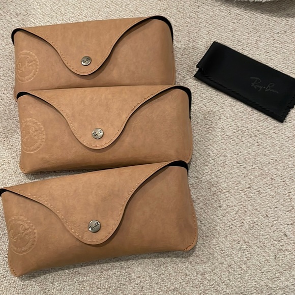 Ray-Ban | Accessories | Ray Ban Sunglass Cases Set Of 3 | Poshmark